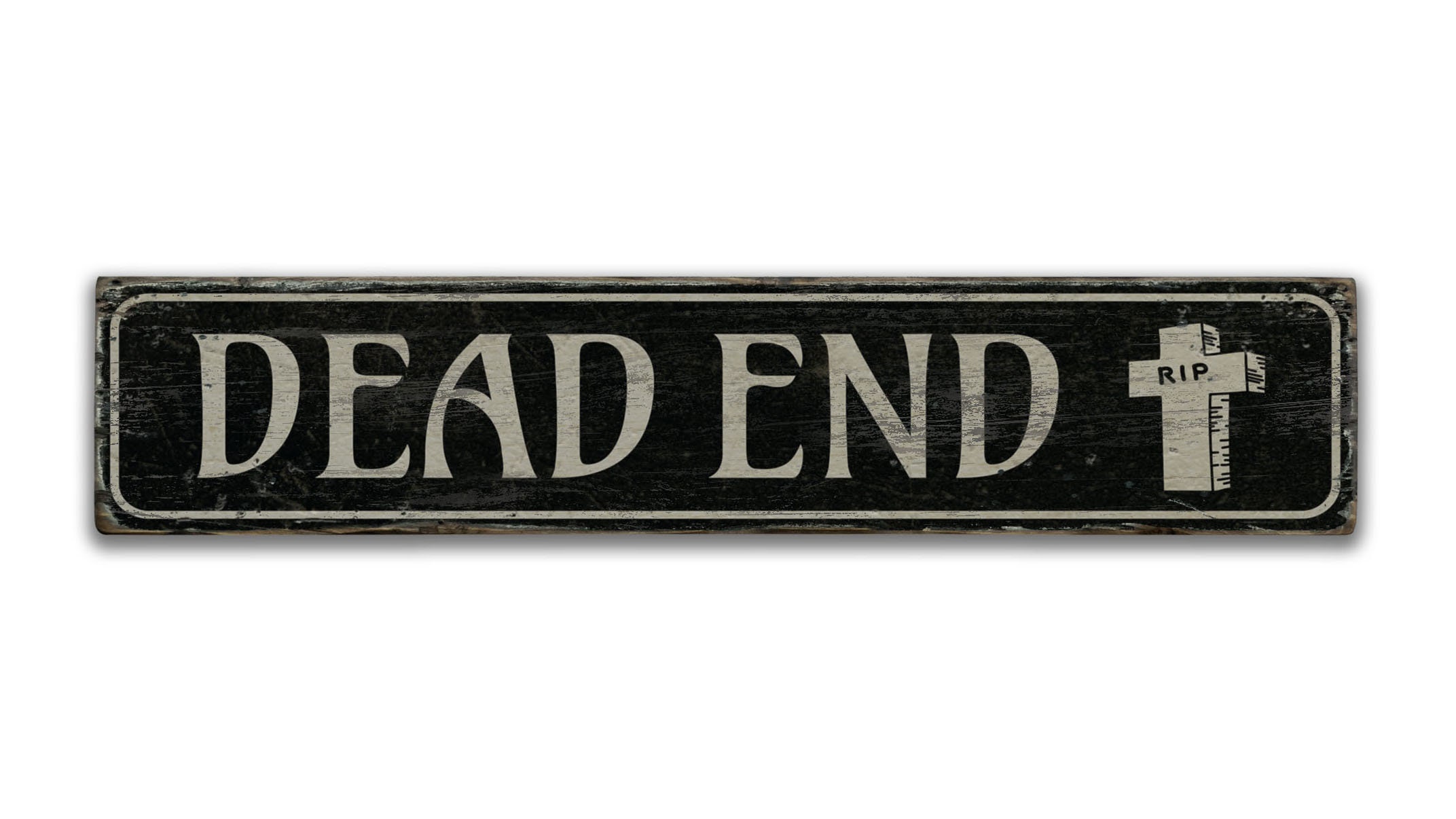 Dead End Sign Cemetery Sign Decorations Haunted House Lover | Etsy