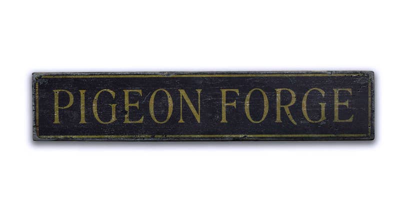 Pigeon Forge Sign, Pigeon Forge Decor, Smoky Mountain Decor, Smoky ...