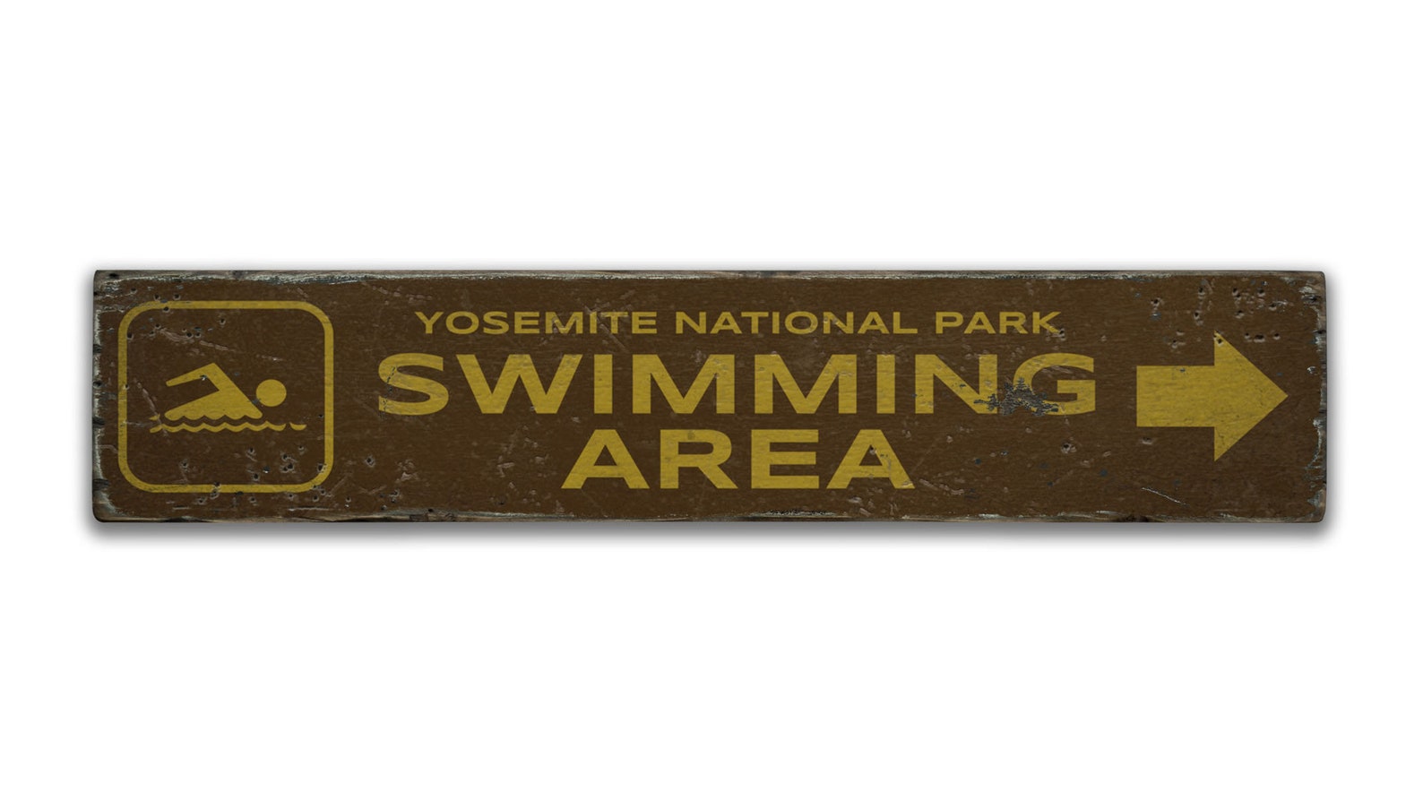 Swimming Area Sign Wooden Swimming Pool Sign Pool House - Etsy