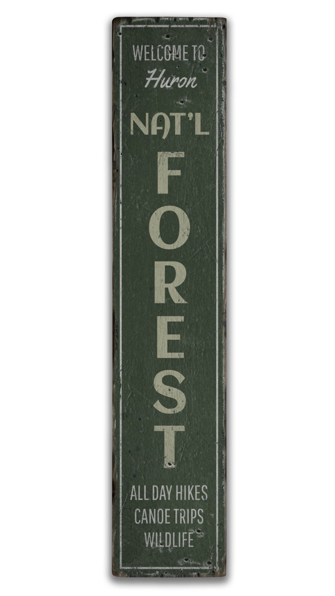 Forest Signs Outdoors Wooden Sign Forest Decor Old Wooden | Etsy