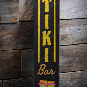 Welcome to the Tiki Bar Sign, Tiki Bar Decor, Beach House Sign, Beach ...