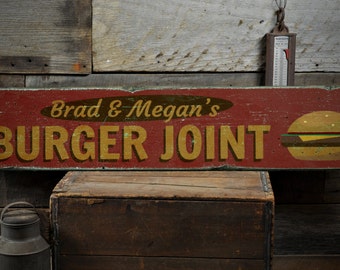 BURGER ZONE Sign Hamburger Signs Cart Stand Cheeseburger - Etsy