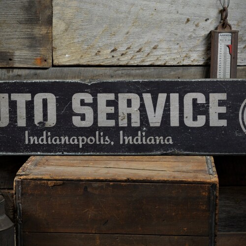 Dad's Garage Open Daily Wood Sign Personalized Shop - Etsy
