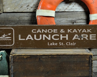 KAYAKING Street Sign Boating Paddle Lover Water Sports Canoe - Etsy