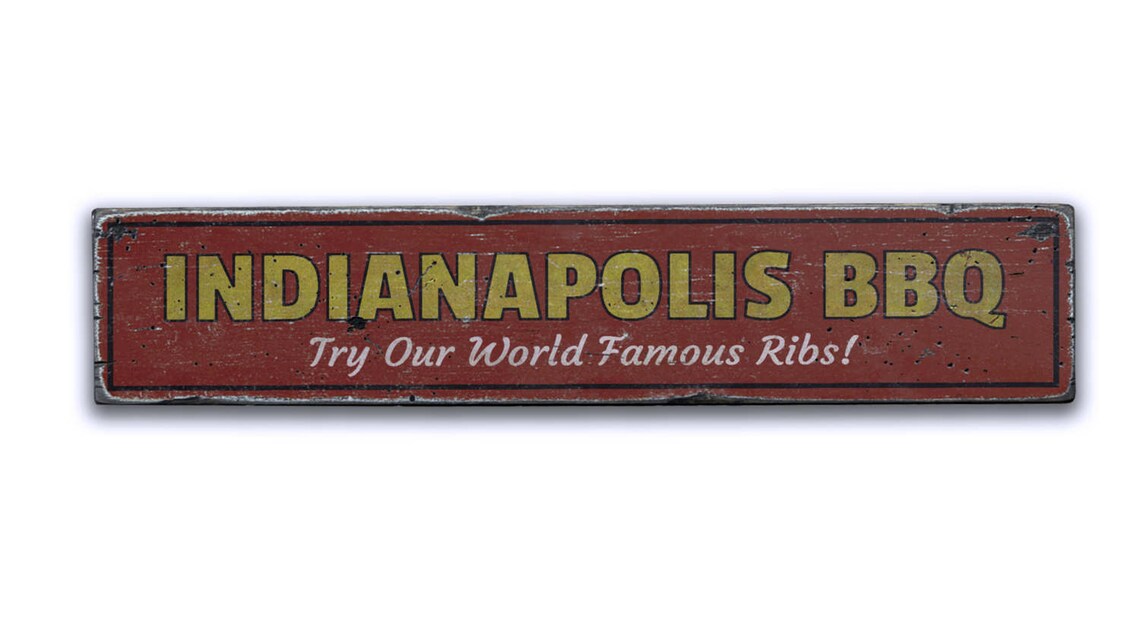 BBQ Ribs Sign Custom BBQ Wood Sign BBQ Ribs Lover Gift for - Etsy