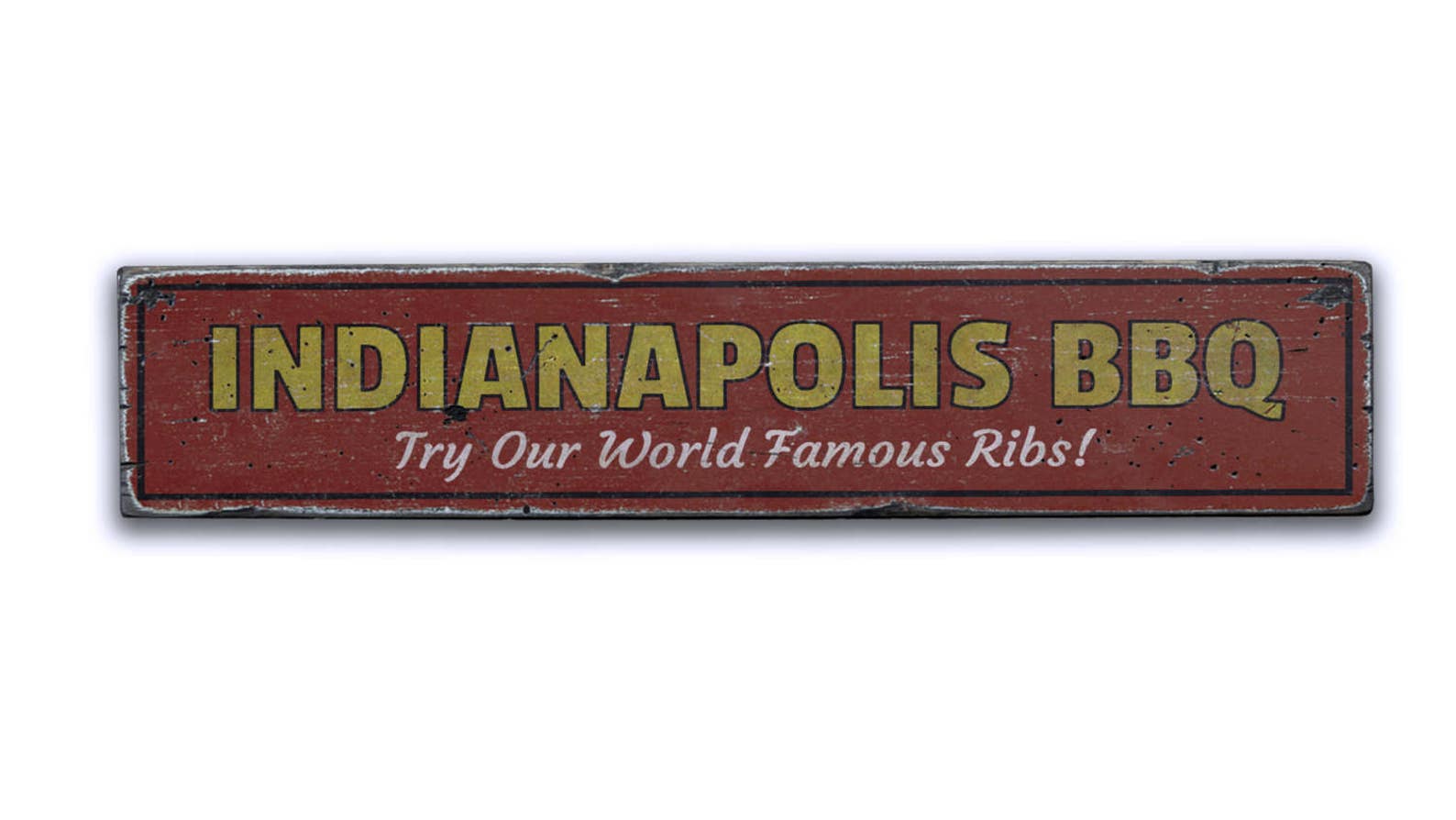 BBQ Ribs Sign Custom BBQ Wood Sign BBQ Ribs Lover Gift for - Etsy