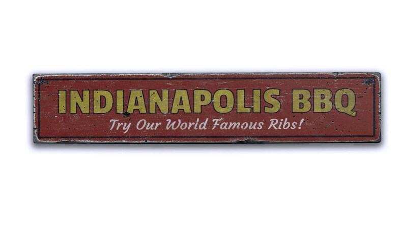 BBQ Ribs Sign Custom BBQ Wood Sign BBQ Ribs Lover Gift for | Etsy