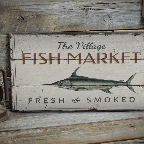 Fish Market - Etsy