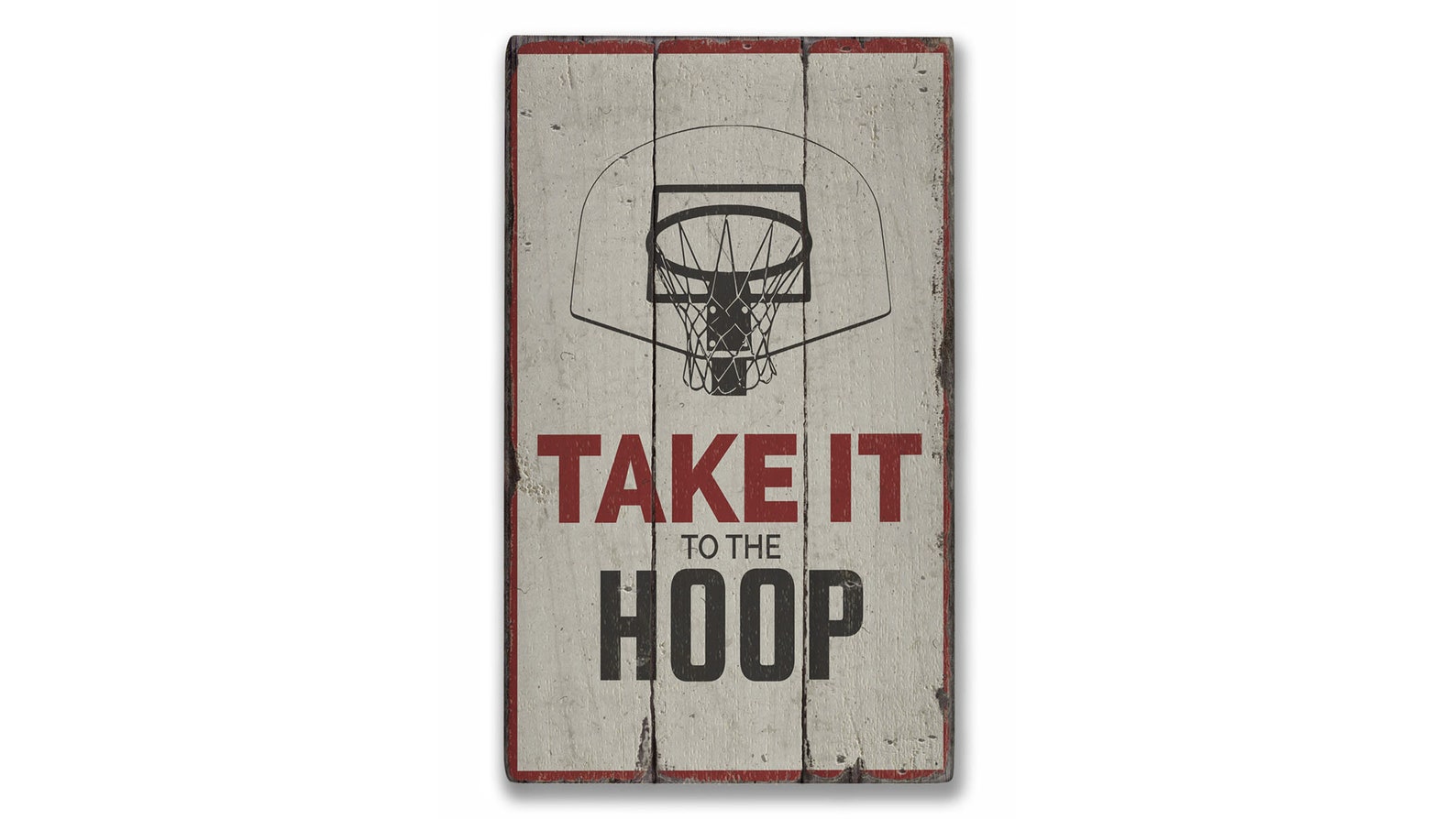 To the Hoop Sign American Basketball Decor Basketball Sign - Etsy