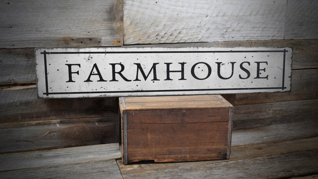 Rustic Farmhouse Sign, Farmhouse Home Decor, Shabby Chic, Farmhouse ...