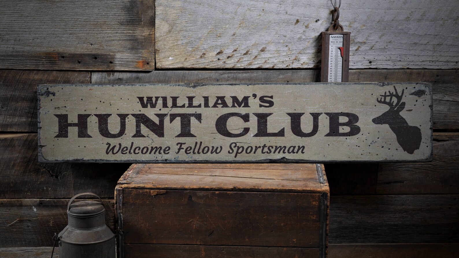 Hunt Club Wood Sign Hunt Club Decor Hunter Gift Custom - Etsy