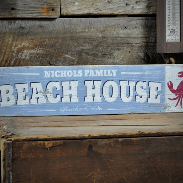 Rustic Beach Signs - Etsy