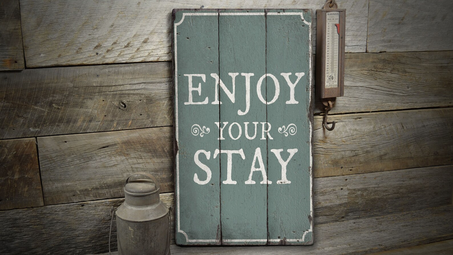 Enjoy Your Stay Sign Wooden Guest Sign Welcoming Decor - Etsy