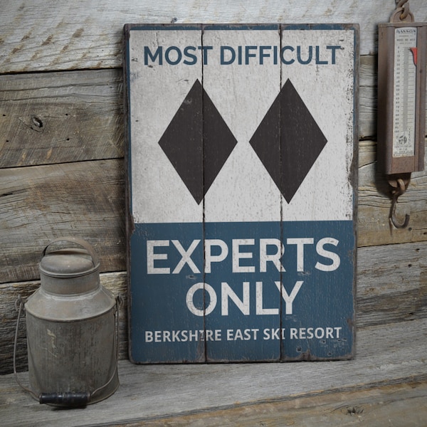 Expert Only Ski Sign - Etsy