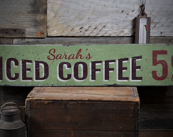 Coffee 5 Cents Sign | Etsy