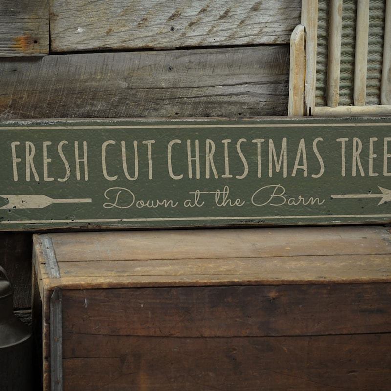 Tree Farm Sign - Etsy
