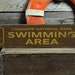 Swimming Area Sign, Wooden Swimming Pool Sign, Pool House Gift, Pool ...