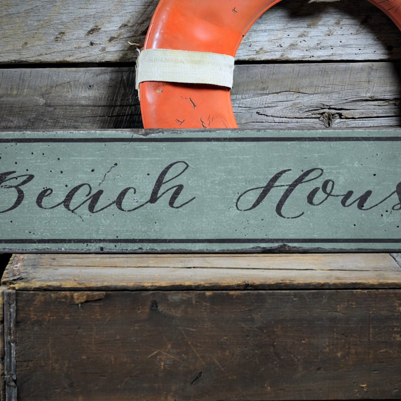 Wooden Beach Signs - Etsy