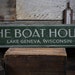 Wooden Boat Sign, Boat House Sign, Lake House Sign, Lake House Decor ...