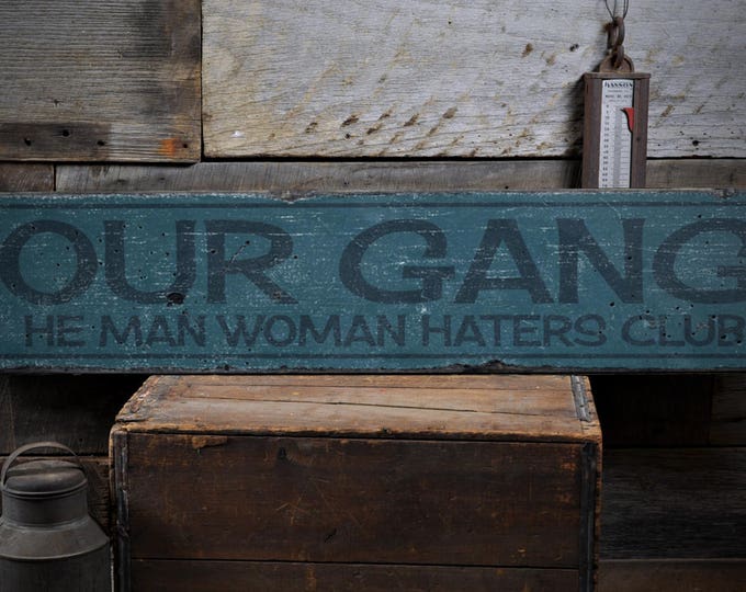 Little Rascals He Man Women Haters Club | Aluminium Street Sign | Metal ...