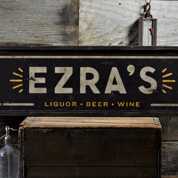 Liquor Signs - Etsy