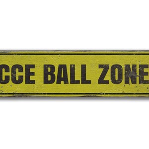 Bocce Ball Zone Sign, Bocce Ball Sign, Wood Bocce Ball Sign , Game Room ...
