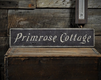 Cottage Name Sign - Etsy