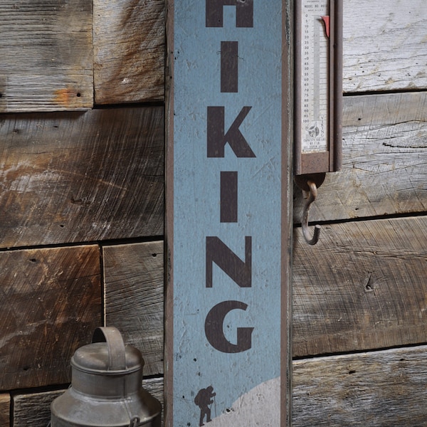 Hiking Sign - Etsy