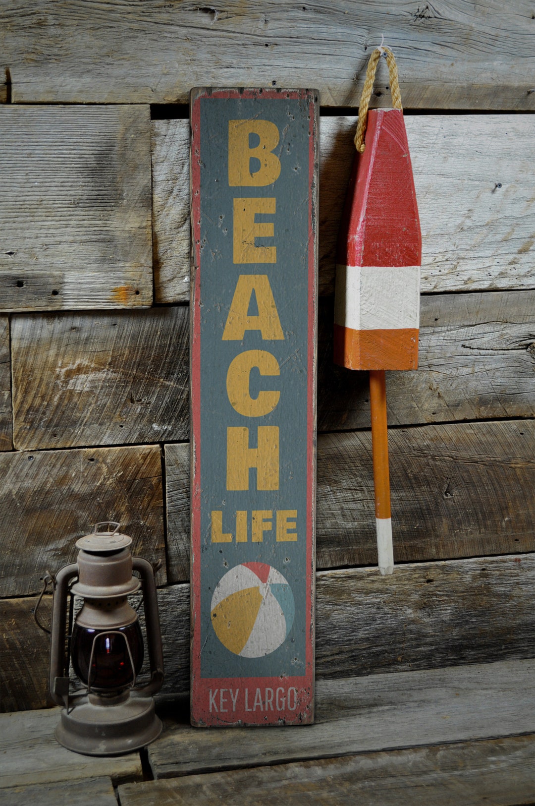 Beach Life Sign, Wooden Beach Life Sign, Beach Wooden Sign, Beach Life ...