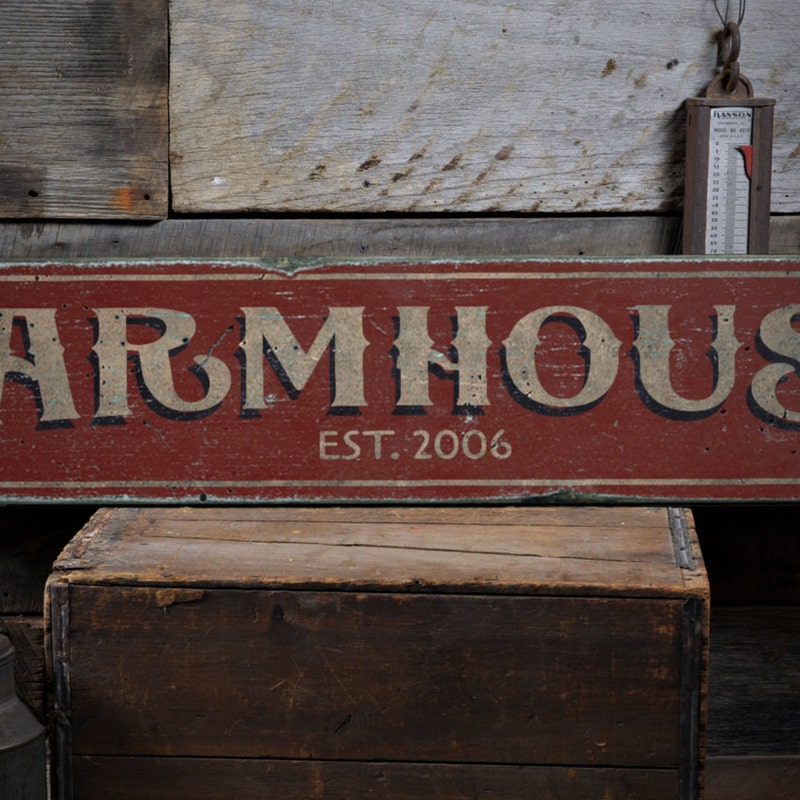 Farmstead Sign - Etsy
