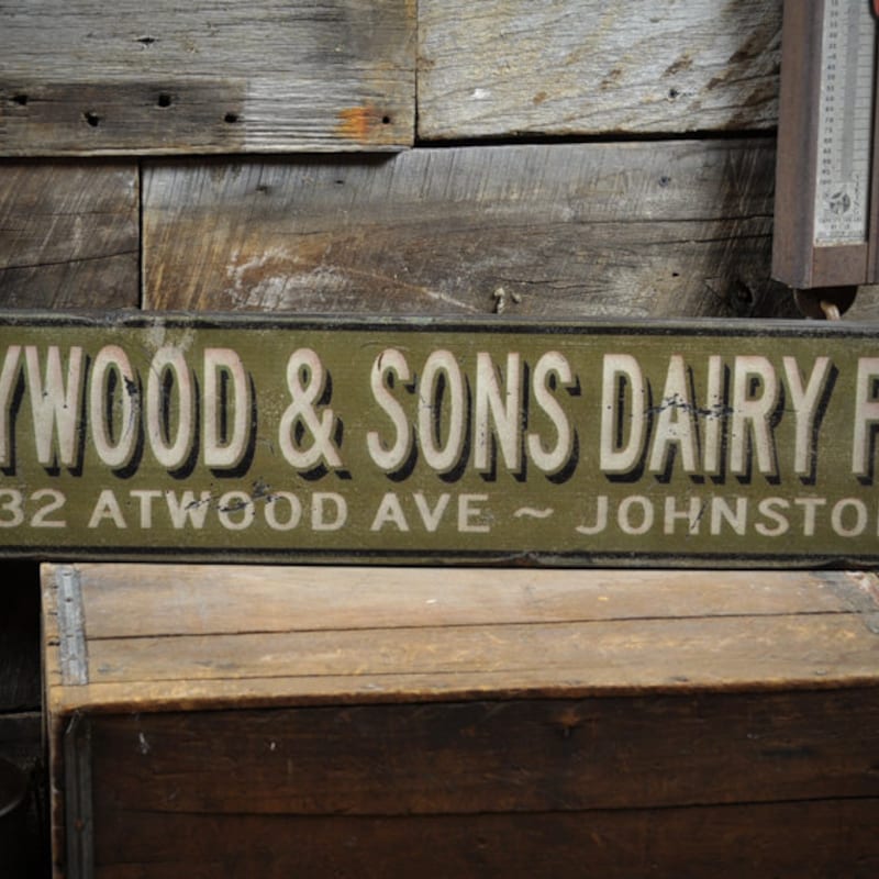 Vintage Primitive Signs - Etsy