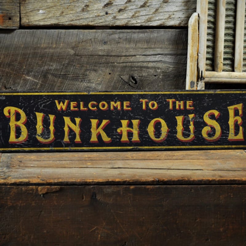 Bunkhouse Sign - Etsy