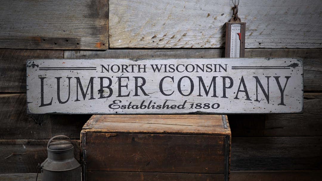 Lumber Company Sign, Lumber Company Gift, Custom Lumber Sign, Company ...