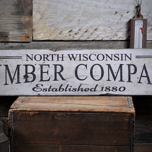 Lumber Company Sign, Lumber Company Gift, Custom Lumber Sign, Company ...