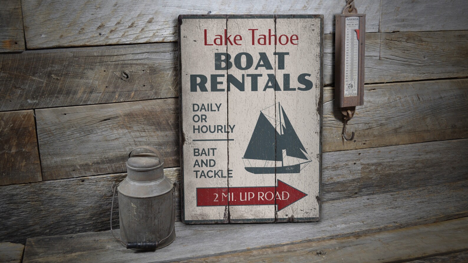 Boat Rental Sign Wooden Boat Rental Sign Waterfront Decor | Etsy