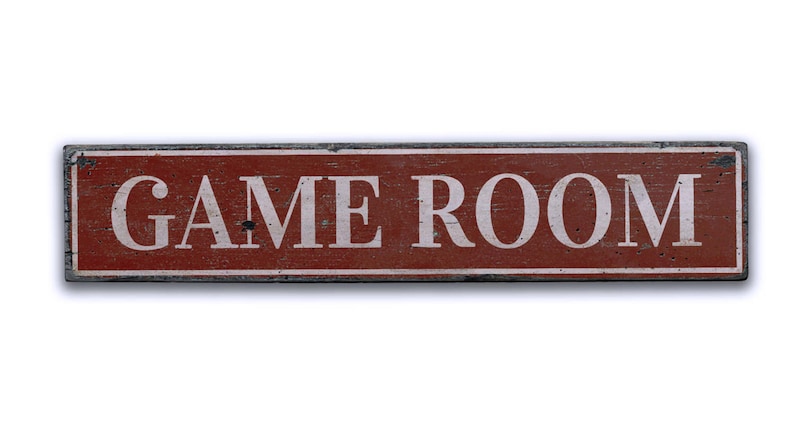 Game Room Sign Game Room Decor Game Room Gift Decor for - Etsy