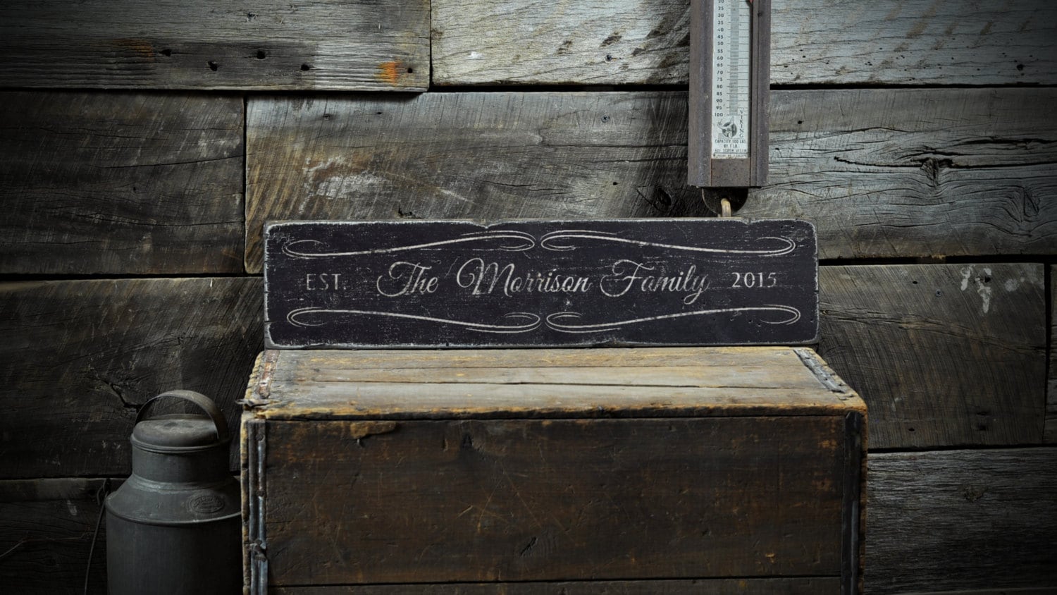 Established Date Sign, Custom Family Sign, Last Name Sign, Wedding Sign ...