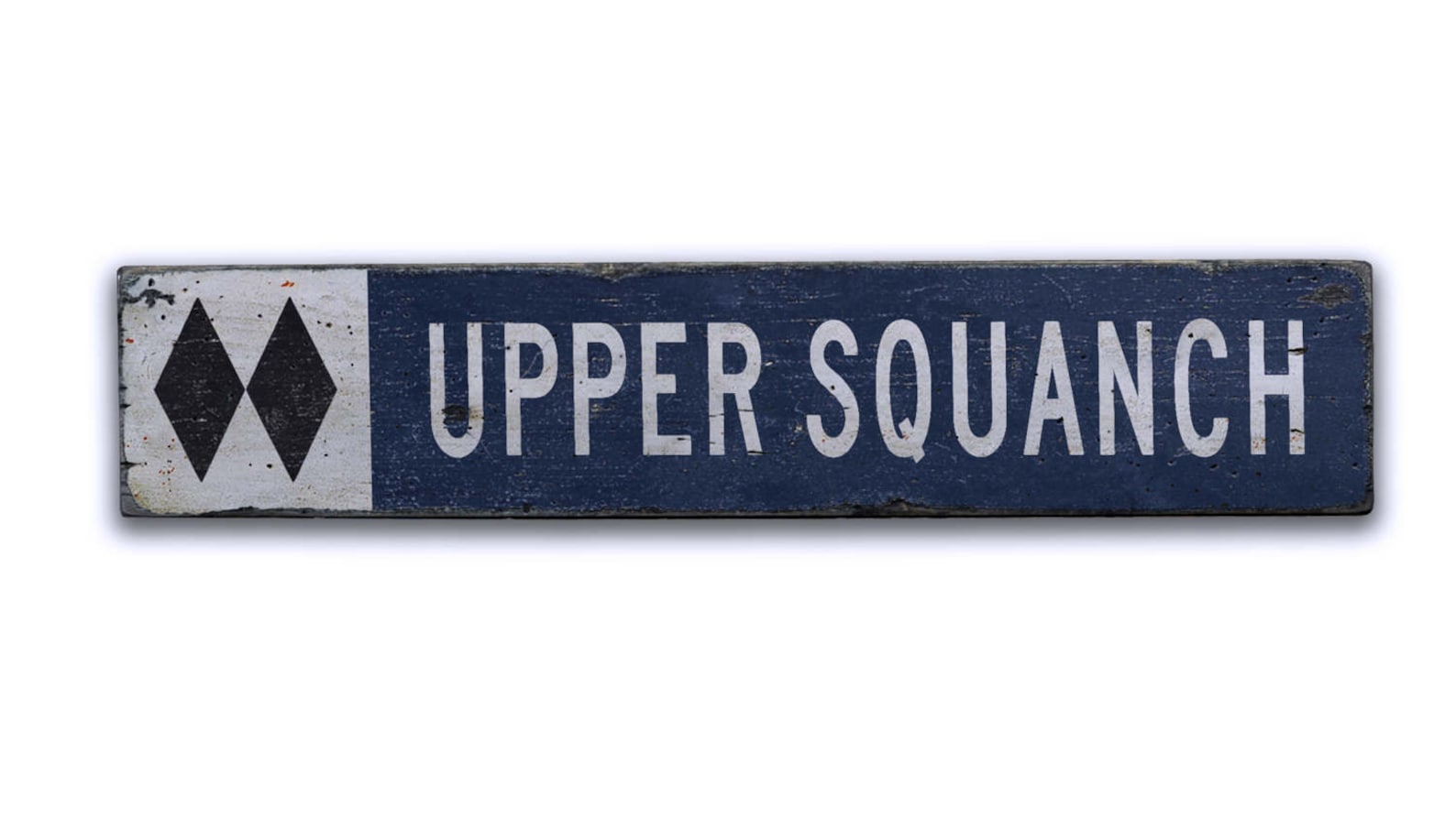 Double Black Diamond Sign Snow Skiing Sign Black Diamond - Etsy