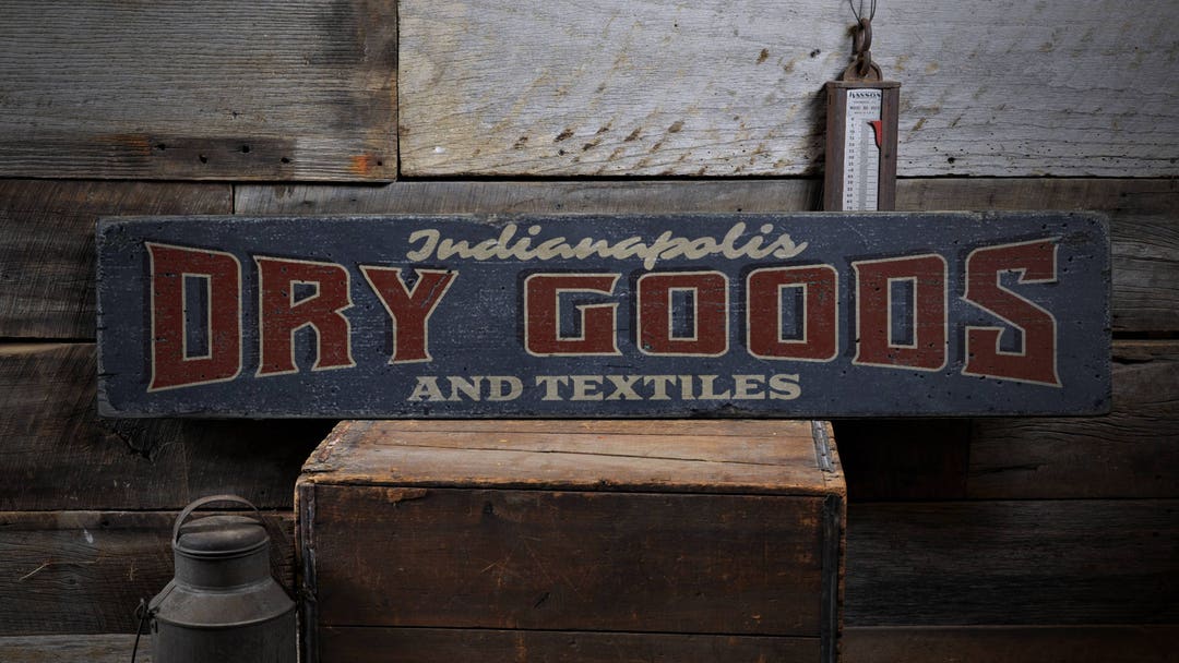 Textiles Sign, Dry Goods Decor, Dry Goods Sign, Custom Kitchen Sign ...