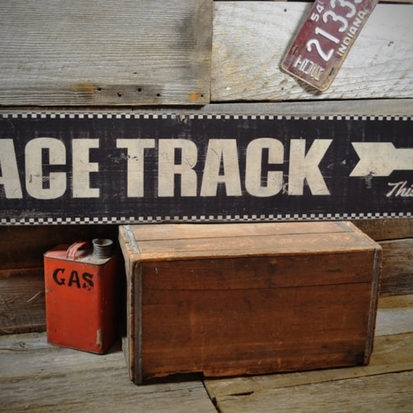Race Track Signs - Etsy