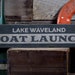 Lake Boat Launch Sign, Lake House Decor, Vintage Boat Marina, Custom ...