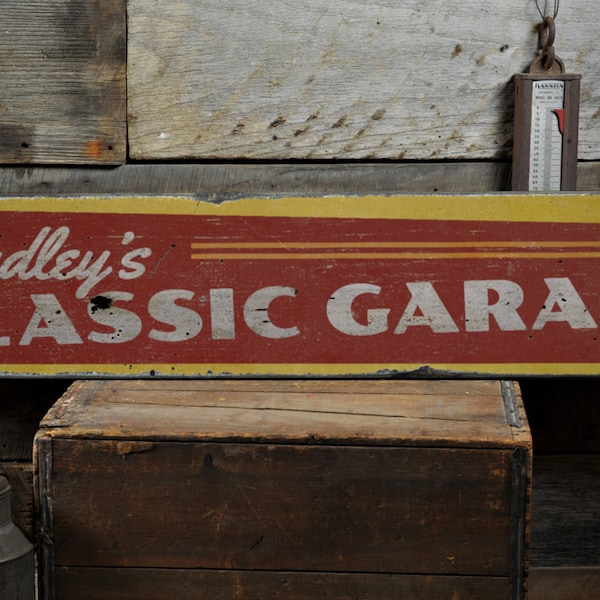 Wood Garage Sign - Etsy