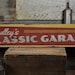 Classic Garage Wood Sign Personalized Owner Mechanic Name | Etsy
