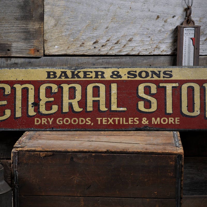 General Store Sign - Etsy