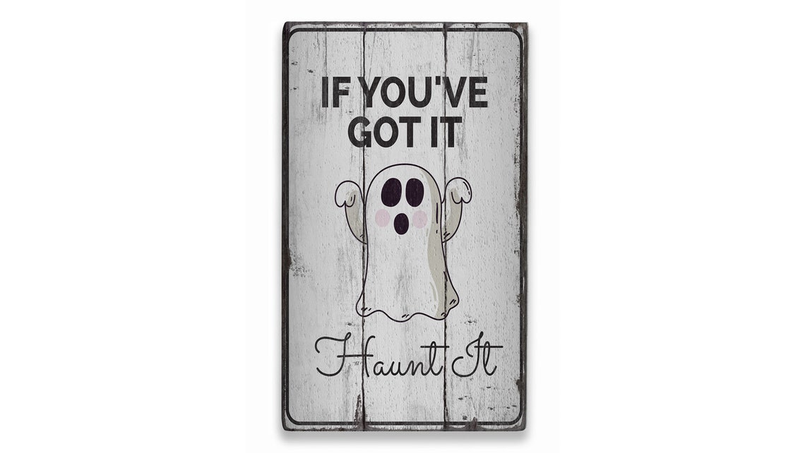 Spooky Season Signs, Wooden Scary Decor Signs, Halloween House Sign ...