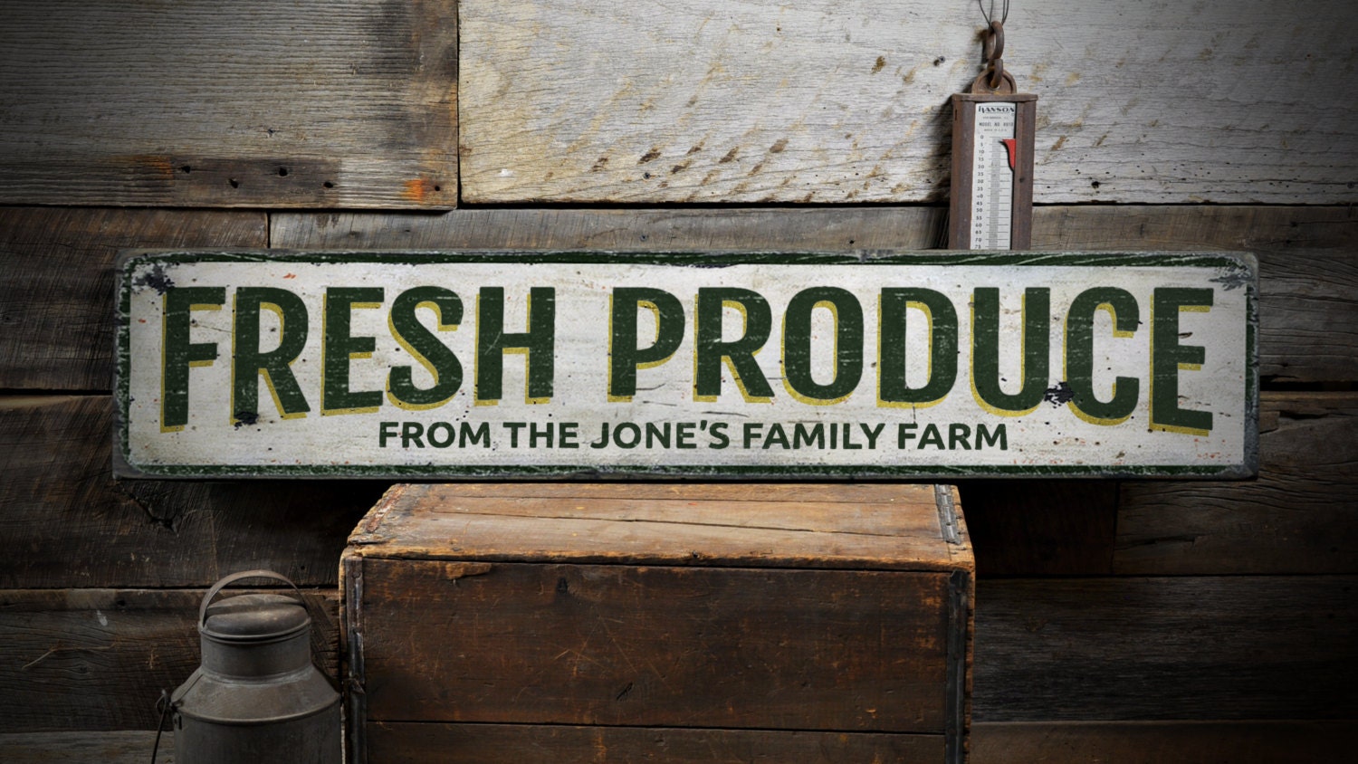 Fresh Produce Sign