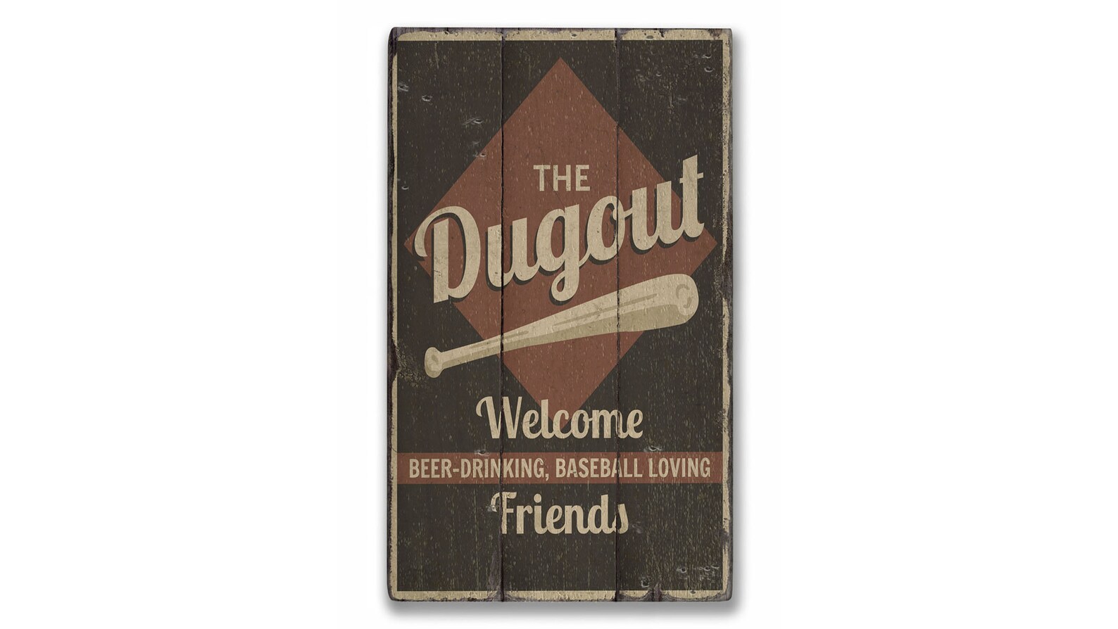 Dugout Baseball Sign Wood Baseball Sign Wooden Sport Sign | Etsy