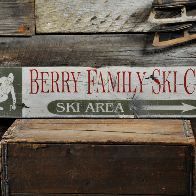 Rustic Ski Decor - Etsy