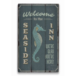 Seaside Inn Sign, Welcome Seaside, Ocean Hotel View, Ocean Lover Decor ...