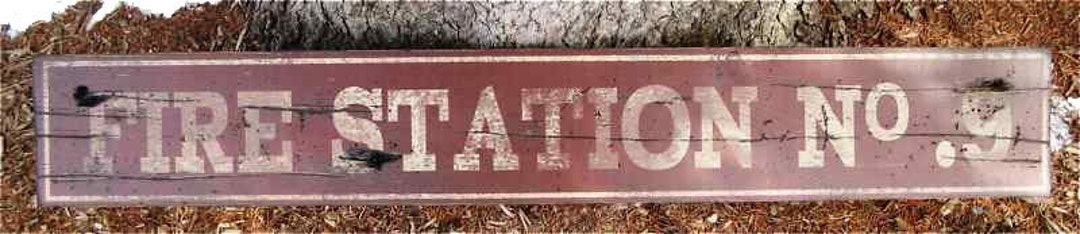 Custom Fire Station Sign, Rustic Firehouse Decor, Fireman Gift - Etsy
